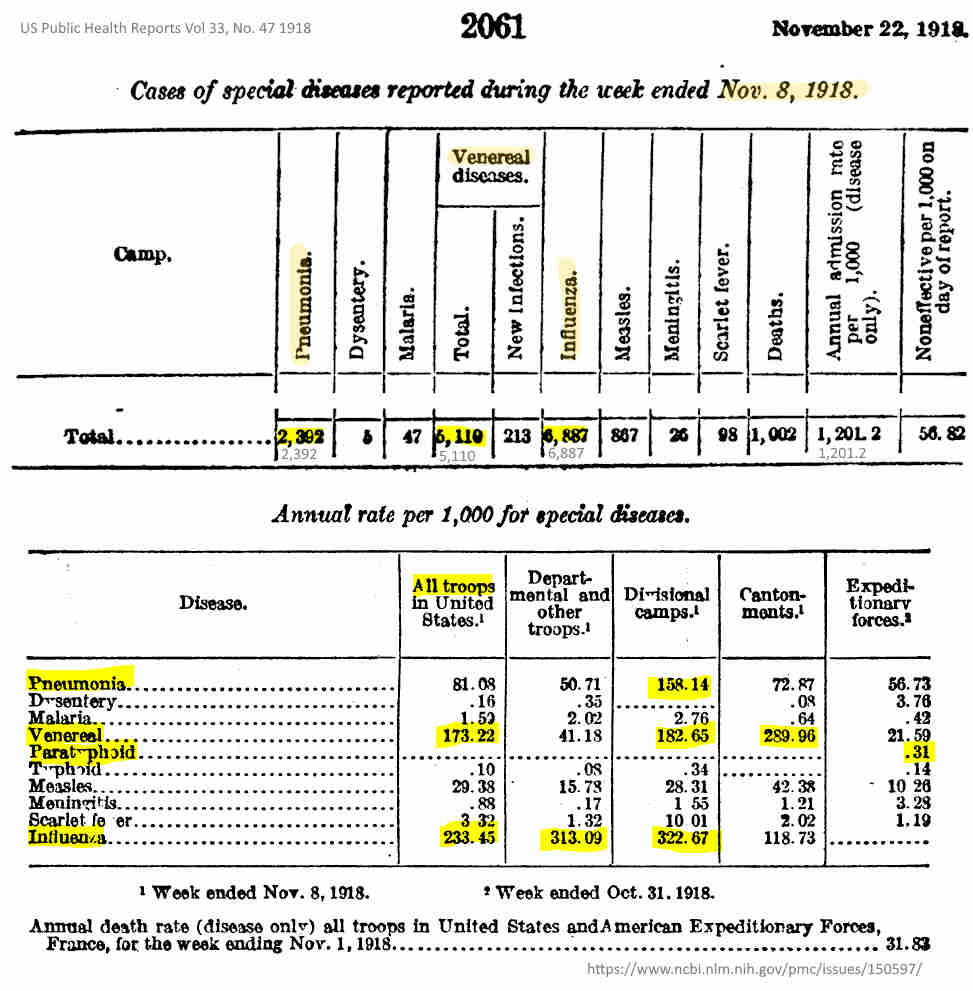 1918 “Influenza” Pandemic -“Spanish Flu” | Totality of Evidence