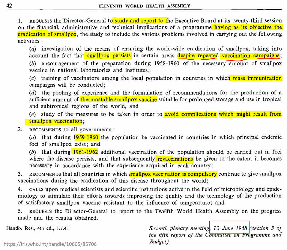 World Health Organisation (WHO) “vaccine” agenda | Totality of Evidence