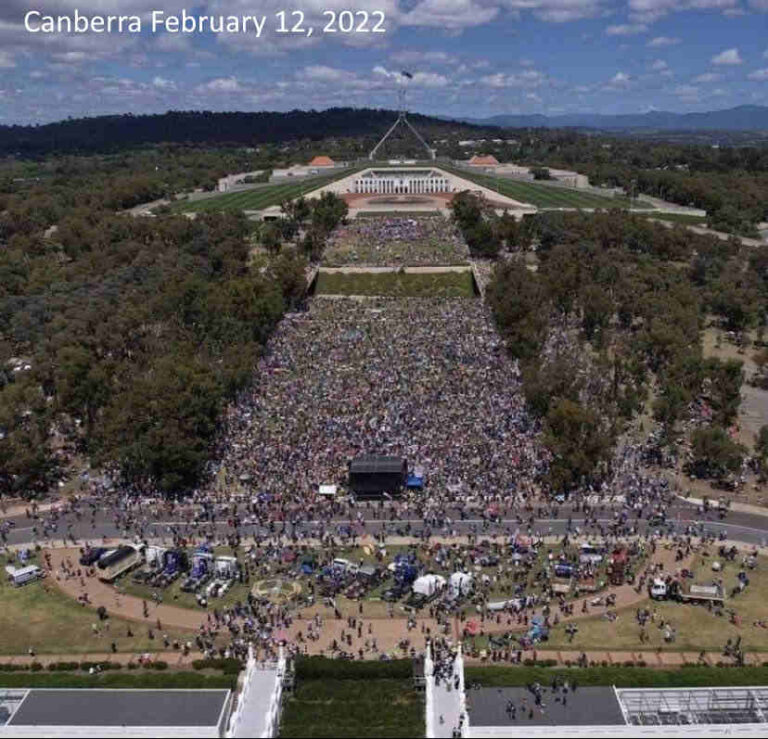 Australian Trucker Convoy to Canberra – Stop the Mandates | Pandemic 2022